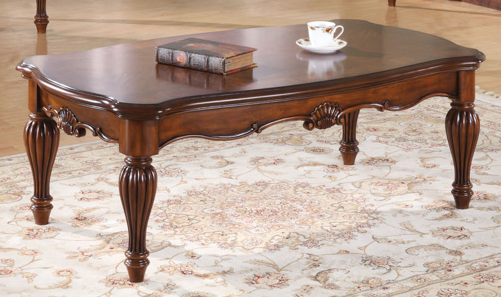 Acme Dreena Coffee Table in Cherry | 1StopBedrooms