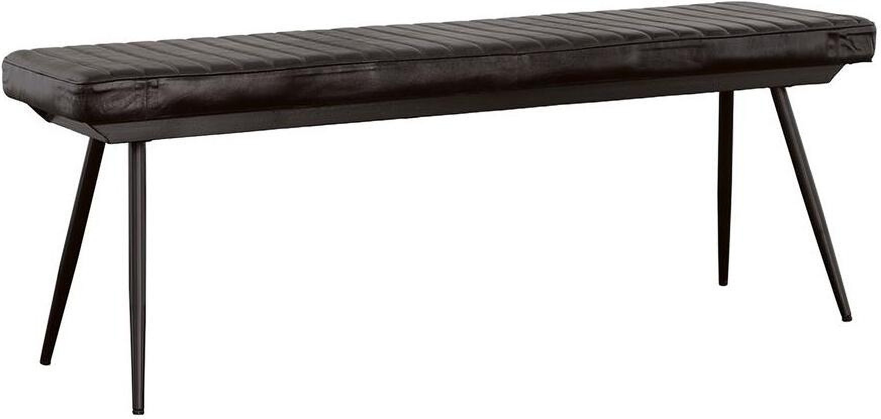 Misty Cushion Bench Espresso and Black by Coaster | 1StopBedrooms