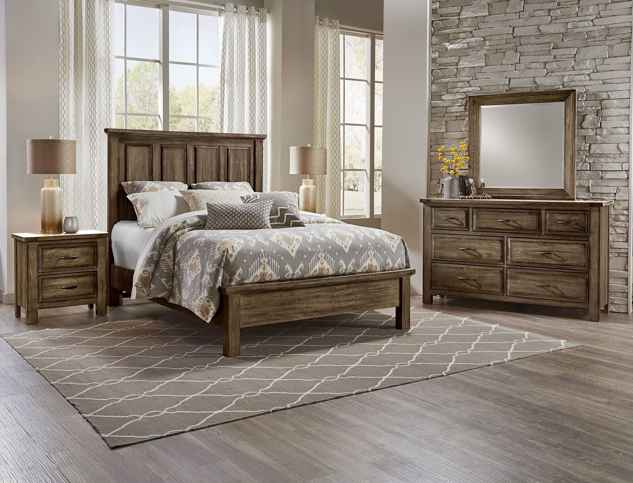 Maple Road Mansion Bedroom Set In Maple Syrup by Artisan & Post ...