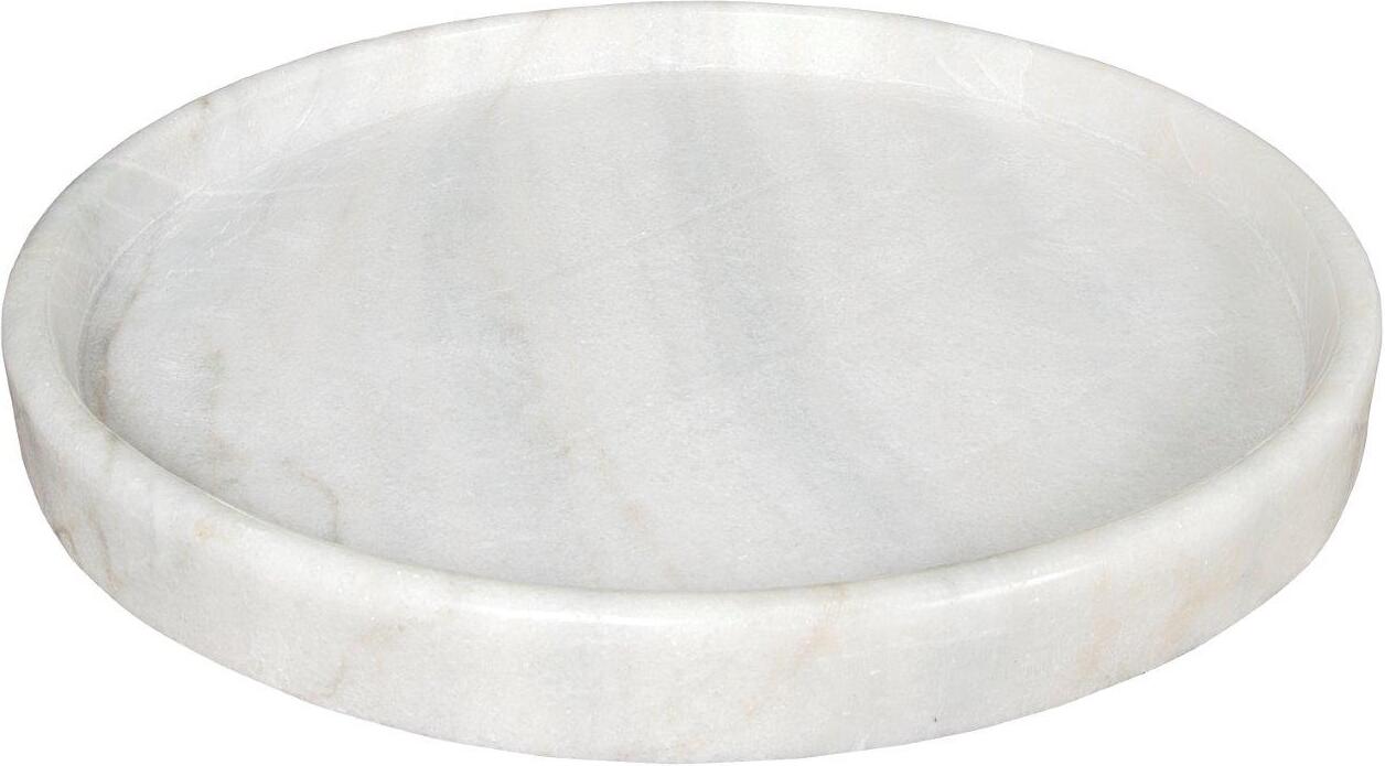 20 Inch Round Tray In Natural by Noir | 1StopBedrooms