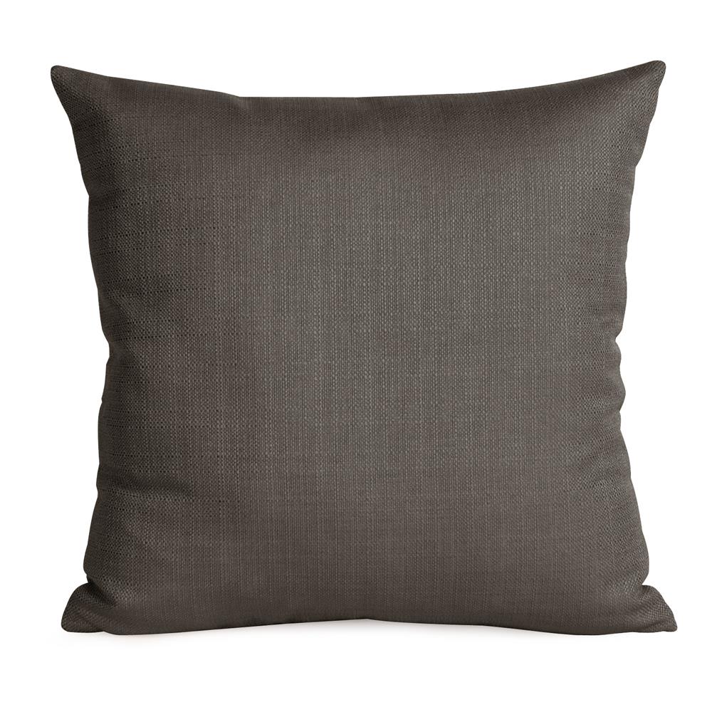 20 X 20 Pillow Sterling In Charcoal Poly Insert By Howard Elliott 20 X 20 Pillow Sterling In Charcoal Poly Insert By Howard Elliott