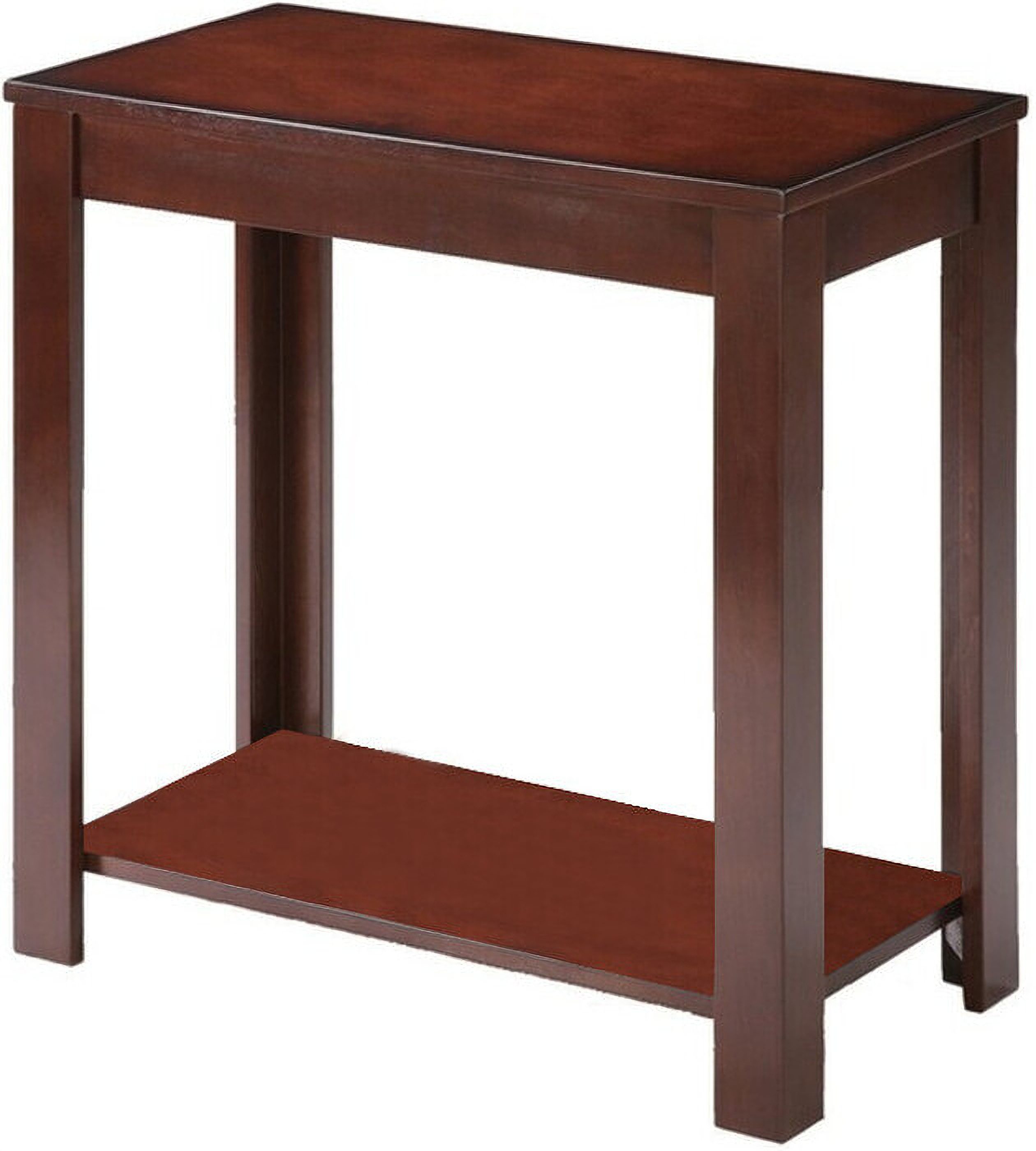 24 Inch End Table with Shelf In Brown by Homeroots | 1StopBedrooms