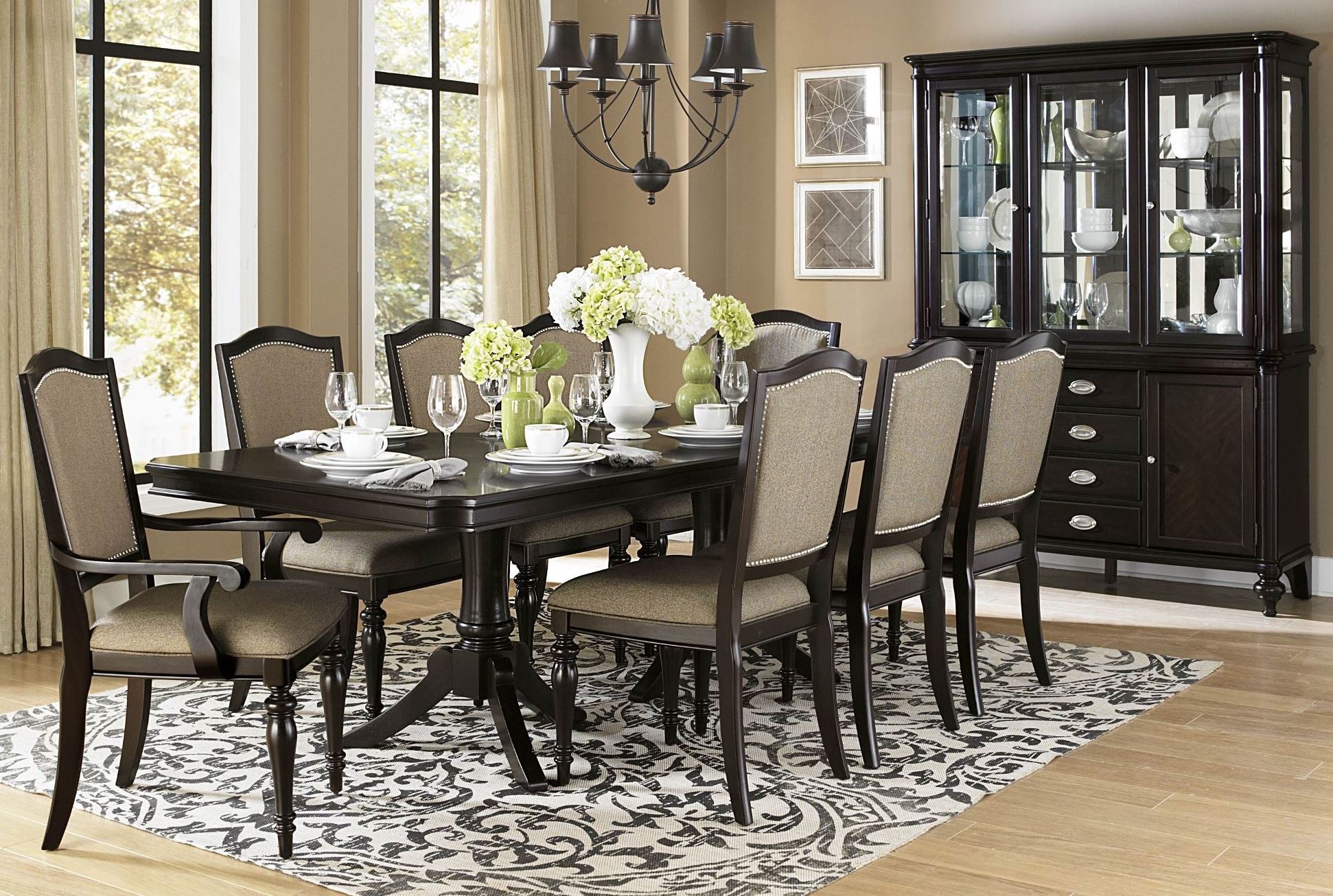 Marston Rectangular Extendable Dining Room Set by Homelegance ...
