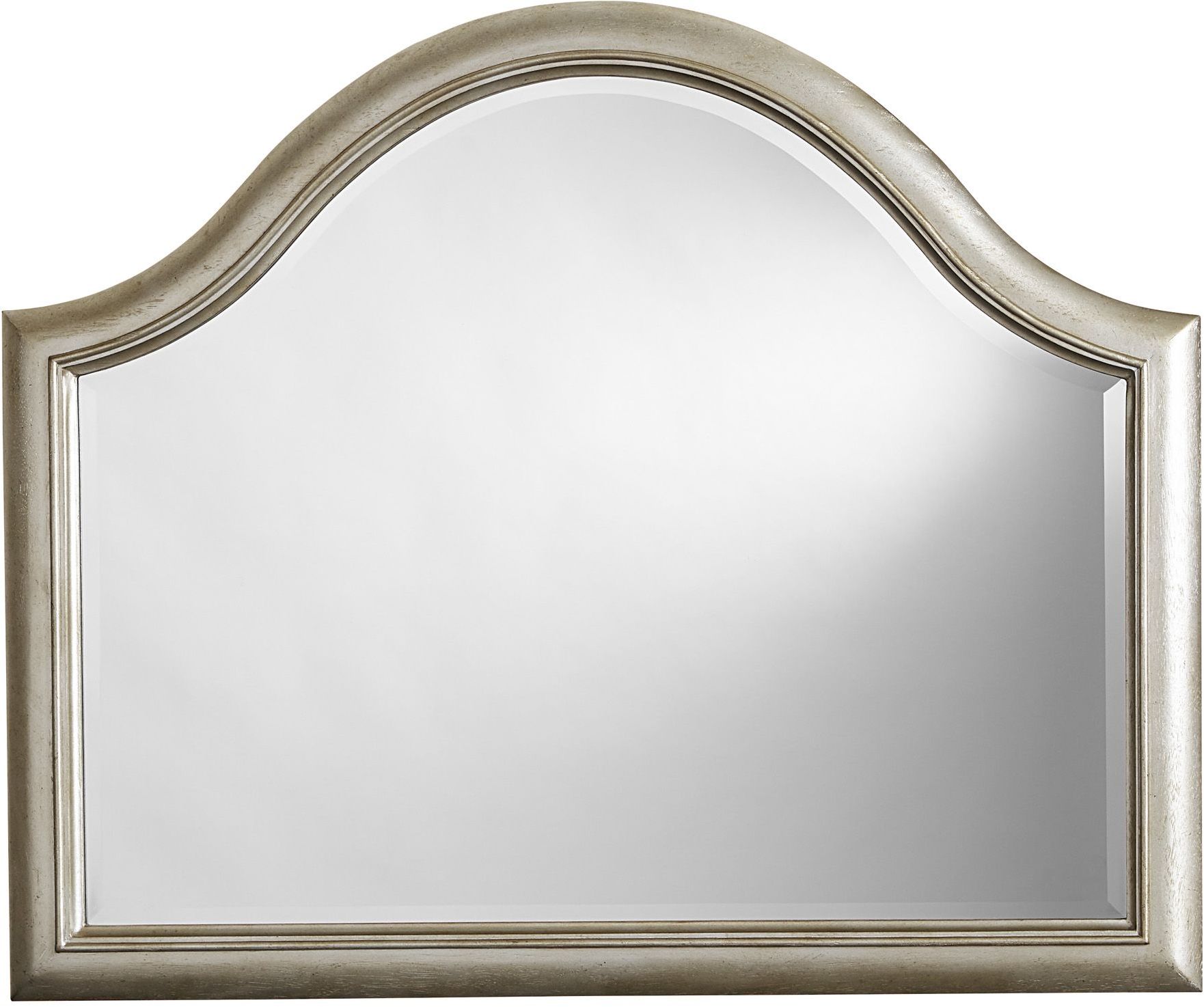 Starlite Silver Arched Mirror by A.R.T. | 1StopBedrooms