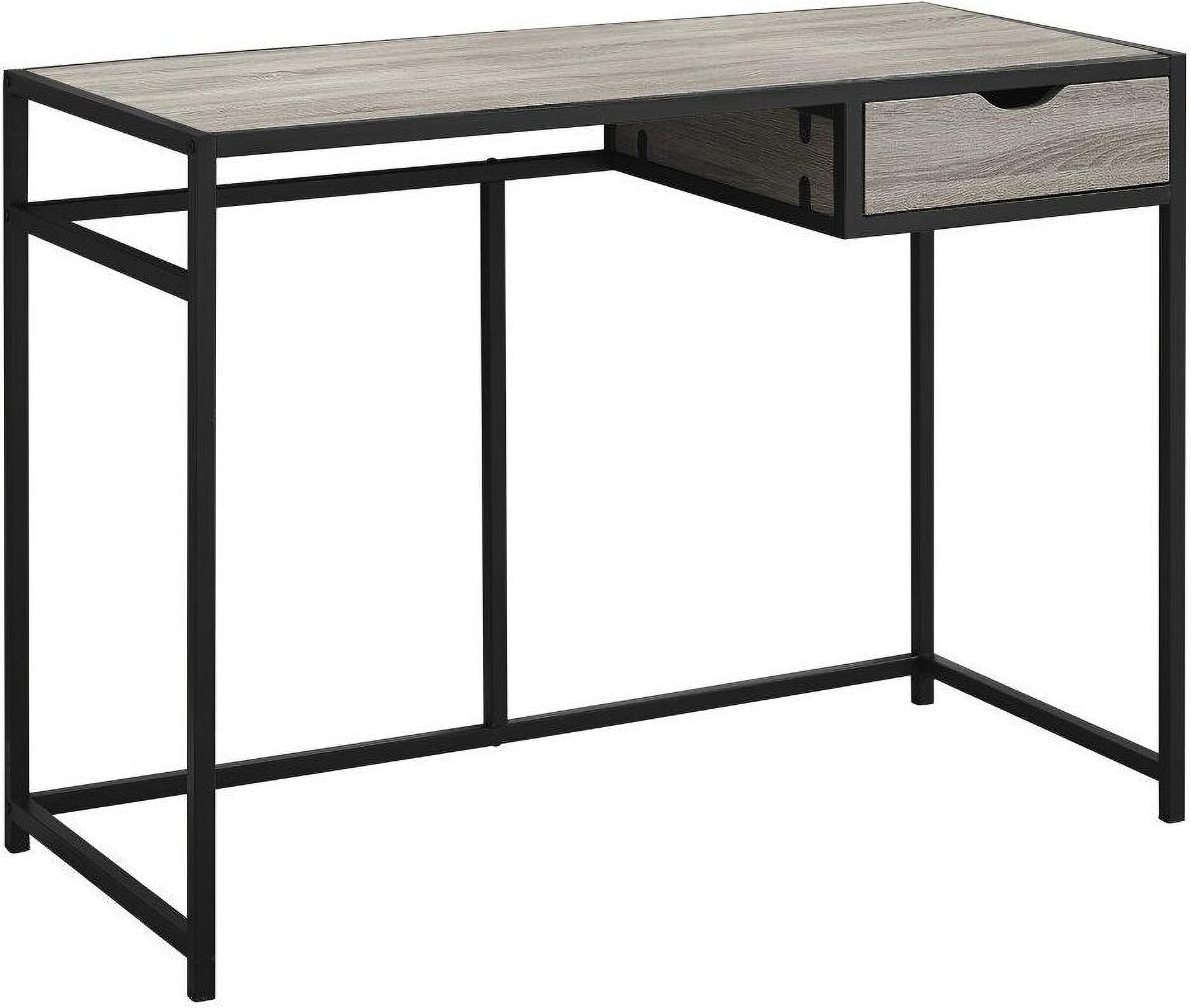 42 Inch Computer Desk In Dark Taupe by Monarch Specialties | 1StopBedrooms