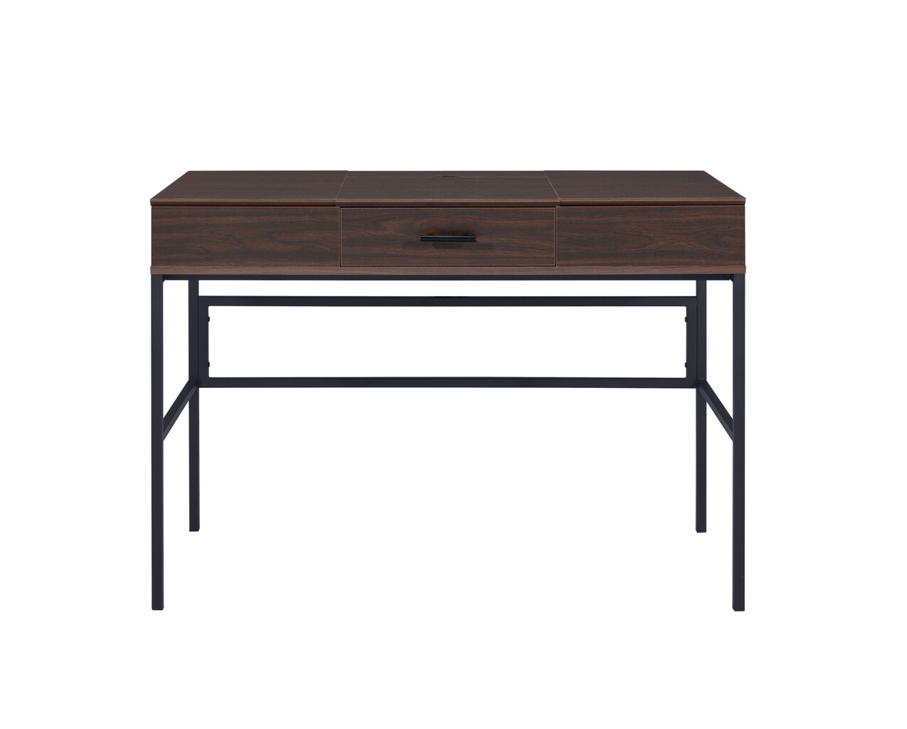 42 Inch Writing Desk In Black and Brown by Homeroots | 1StopBedrooms