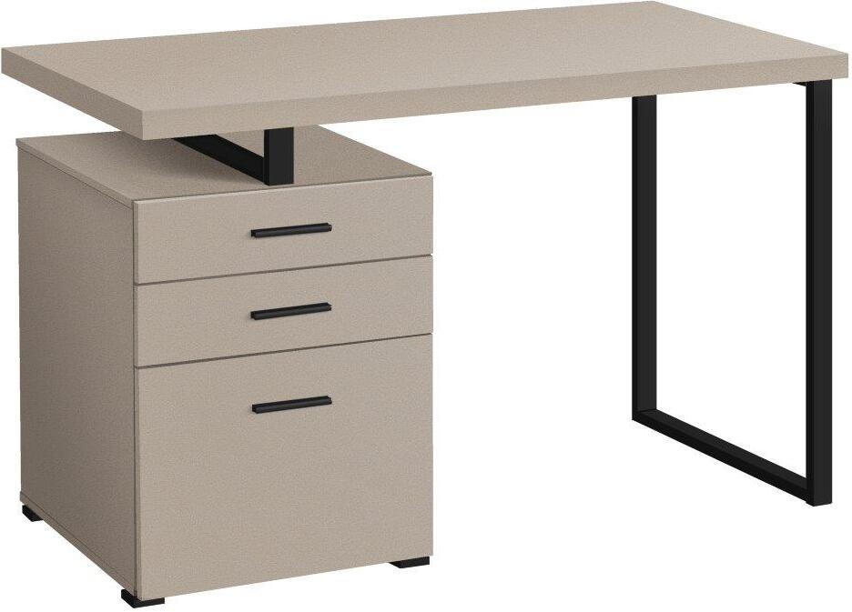 48 Inch Computer Desk In Modern Taupe I 7644 by Monarch Specialties ...