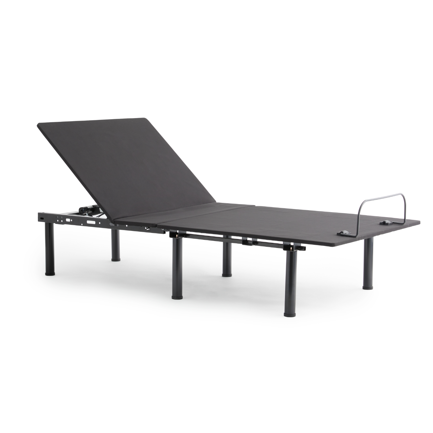 50 Series Twin XL Adjustable Bed Base In Gray by Malouf | 1StopBedrooms
