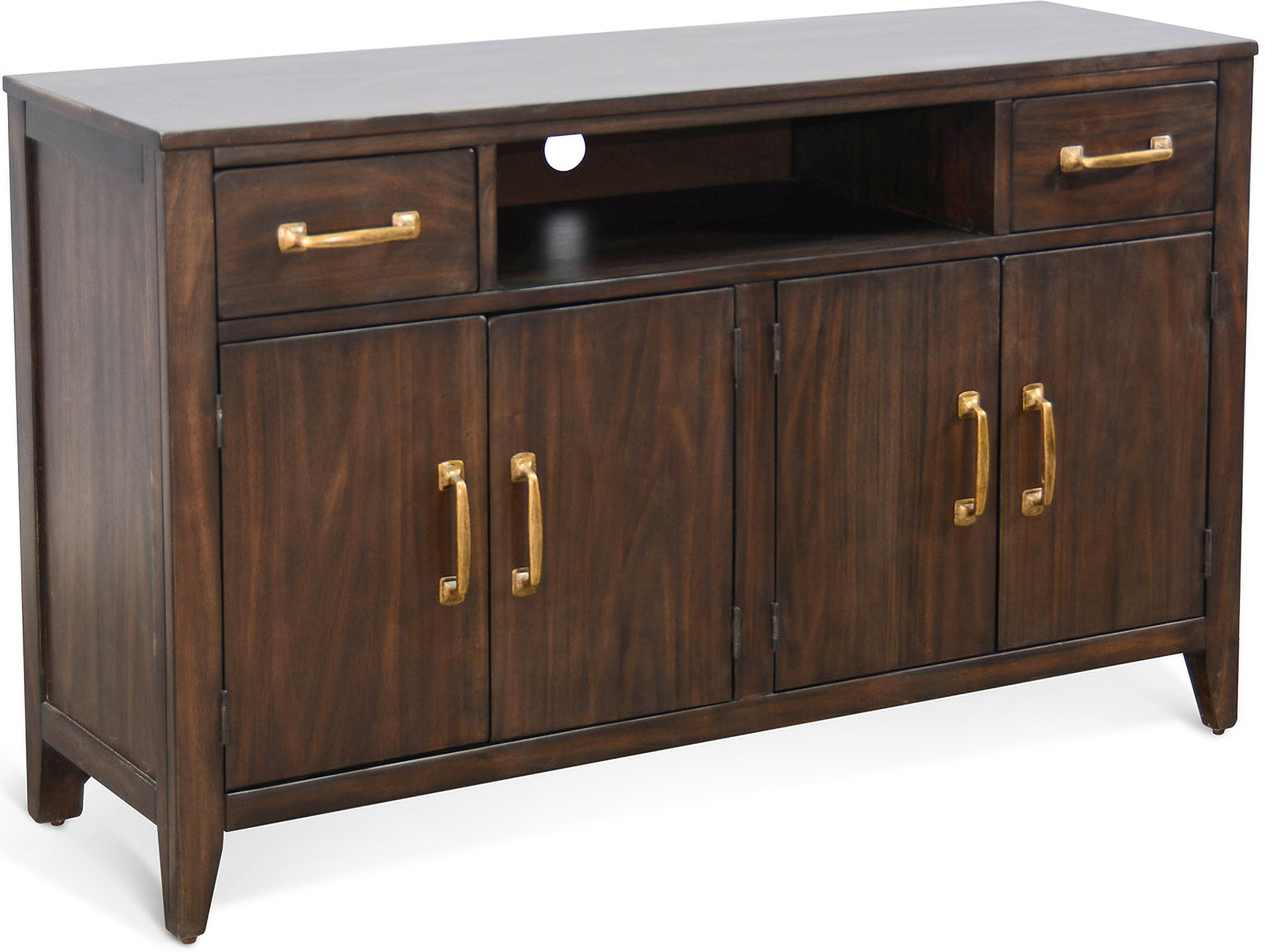 52 Inch Media Console In Coffee Bean by Sunny Design | 1StopBedrooms