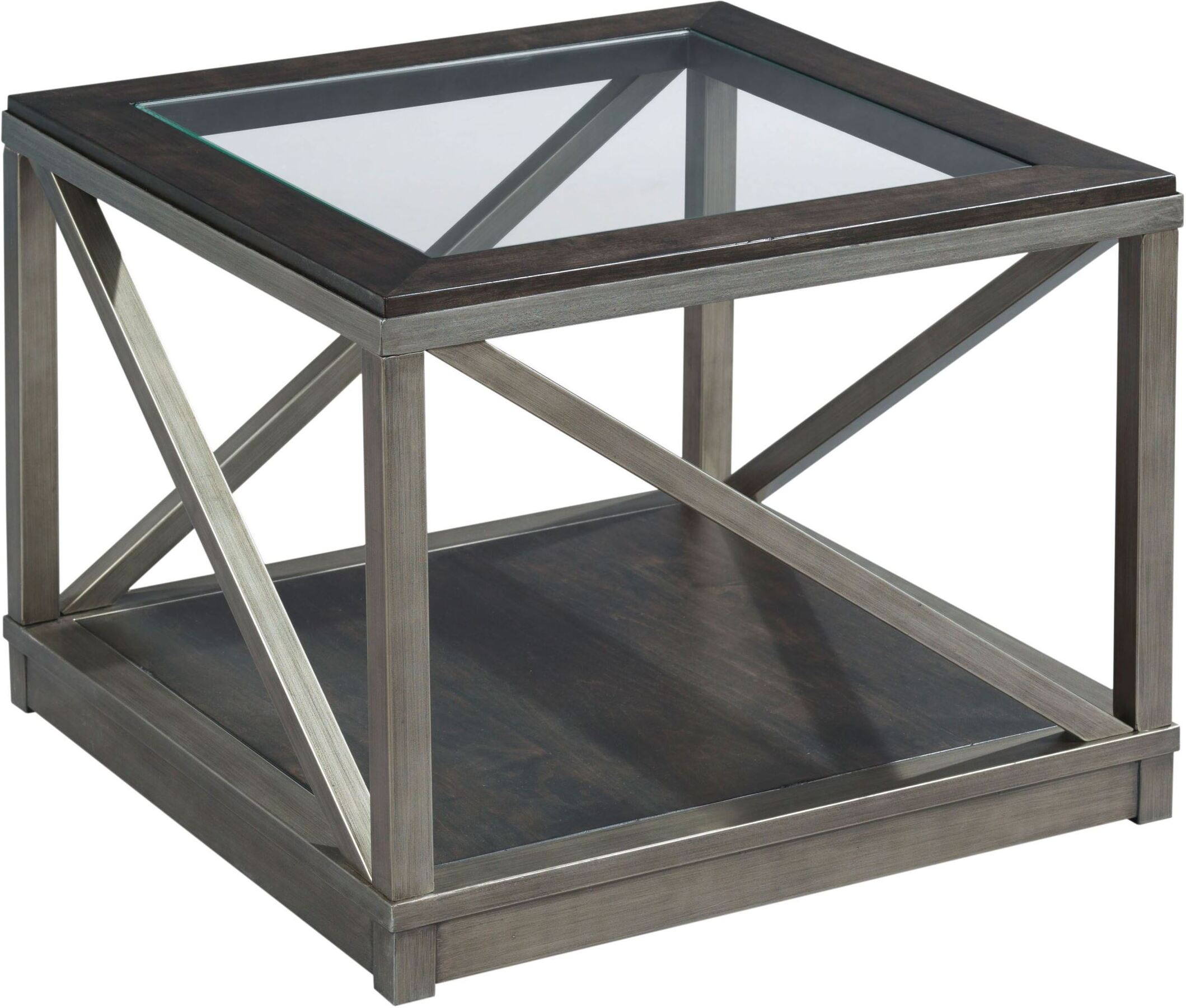 Jupiter Smokey Brown Otter Bunching Cube Cocktail Table by Hammary ...