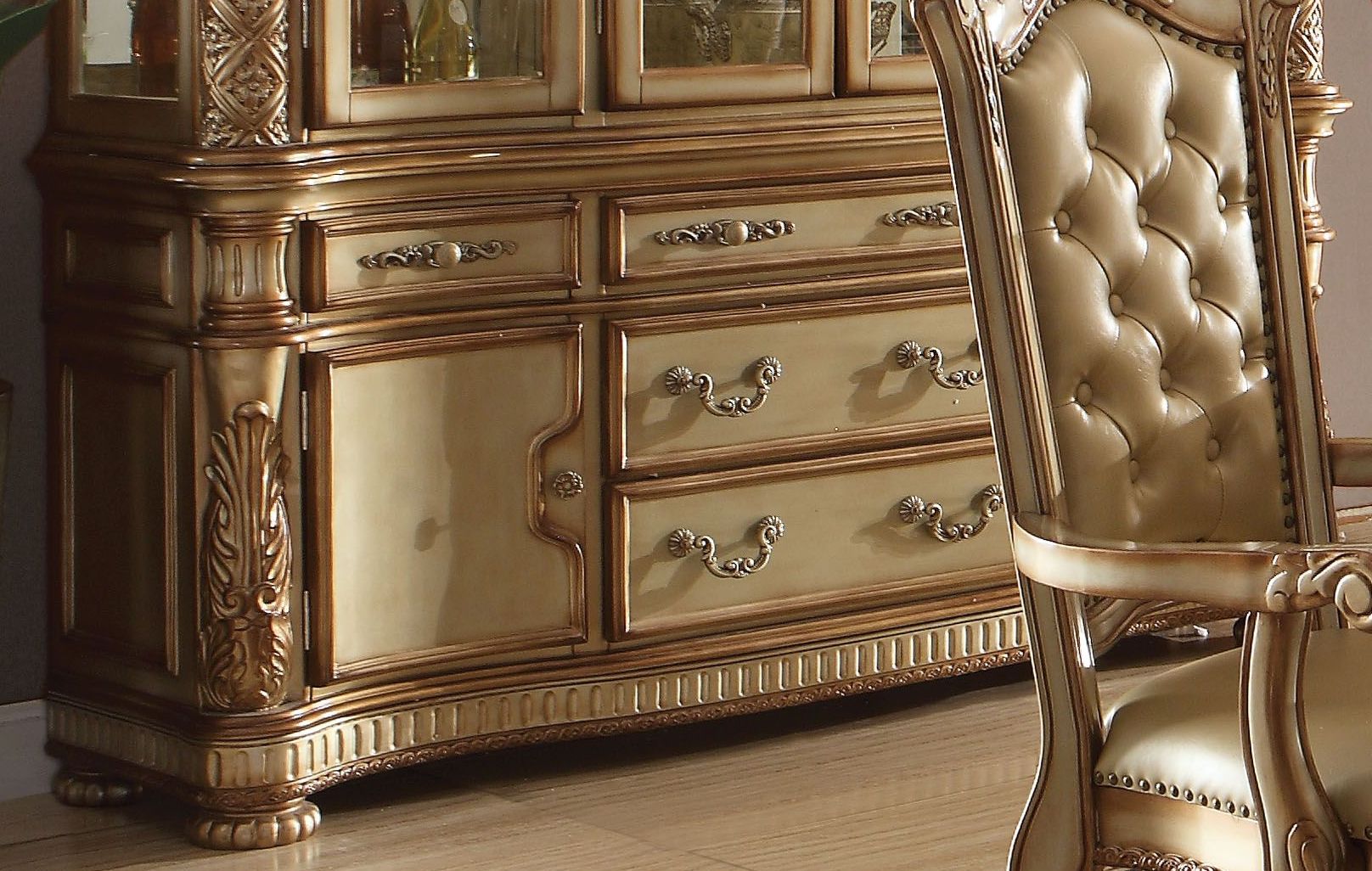 Vendome Buffet In Gold Patina by ACME | 1StopBedrooms
