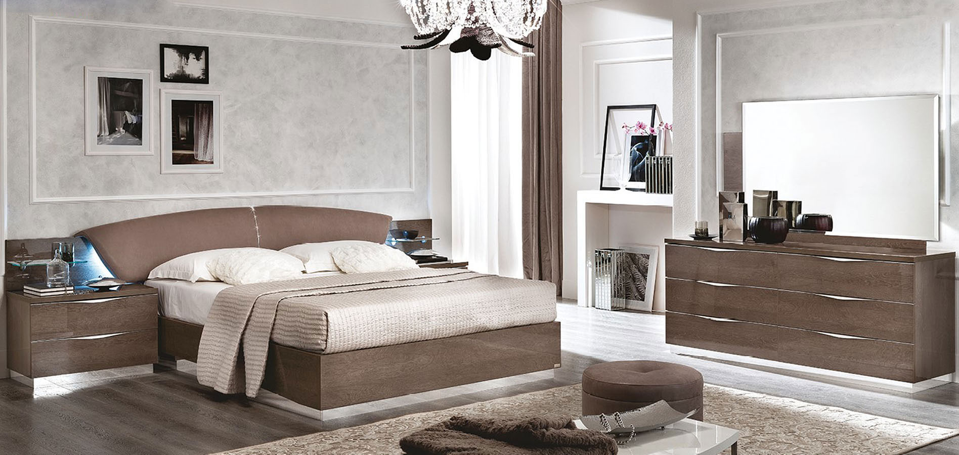 Platinum Drop Bedroom Set by ESF | 1StopBedrooms