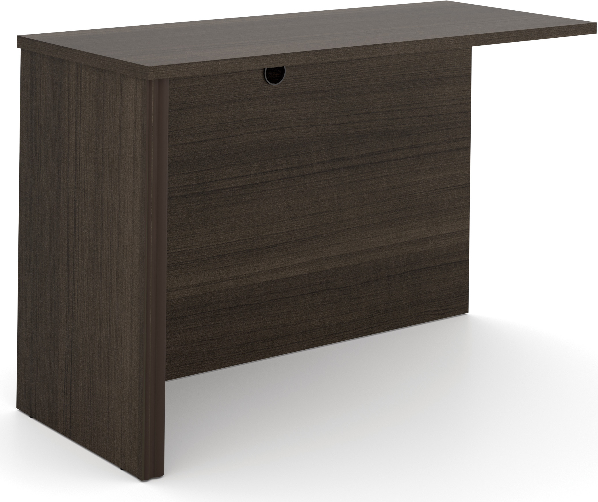 Embassy Return Table In Dark Chocolate by Bestar | 1StopBedrooms