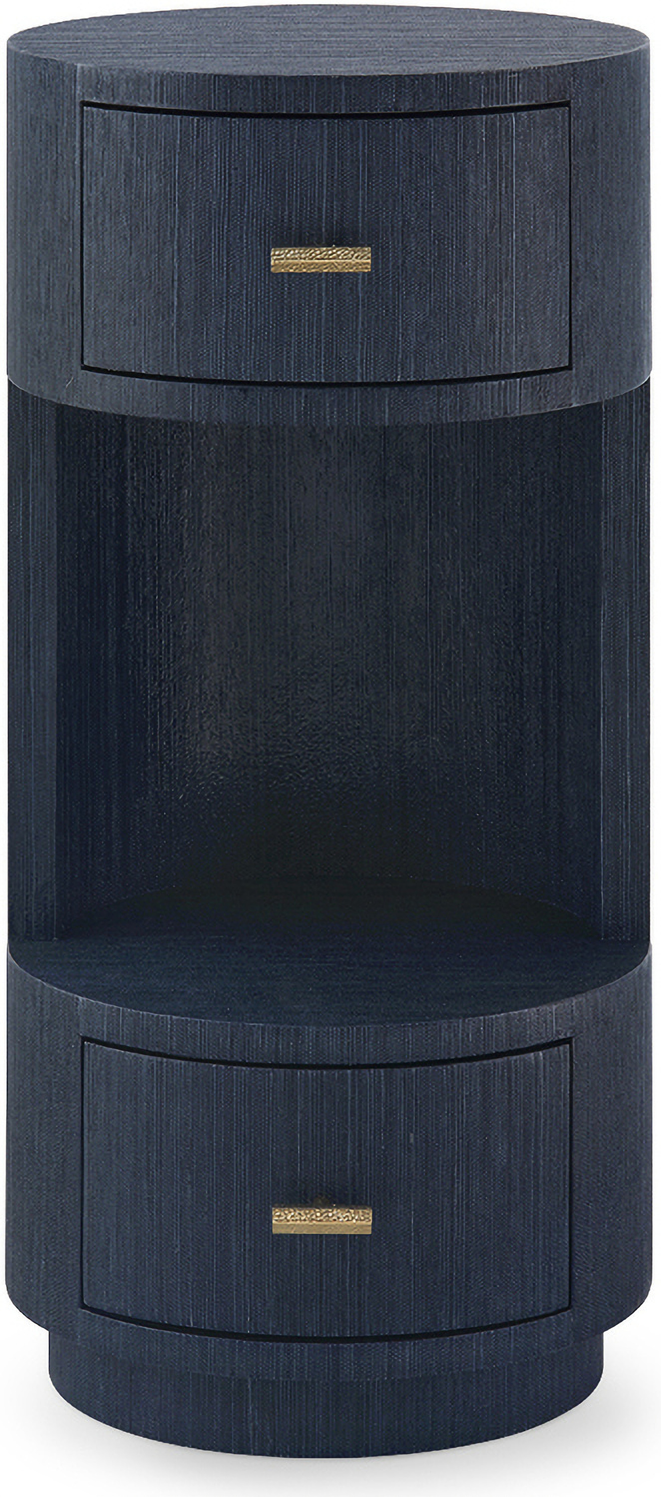 Aaron 2-Drawer End Table In Selvage Blue by Villa & House | 1StopBedrooms