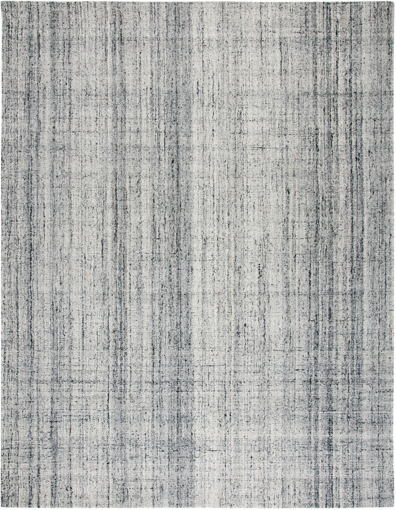 Abstract Hand Tufted Grey and Black 10' x 14' Large Rectangle Rugs by ...
