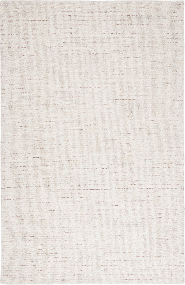 Abstract Hand Tufted Ivory and Brown 4' x 6' Small Rectangle Rugs by ...