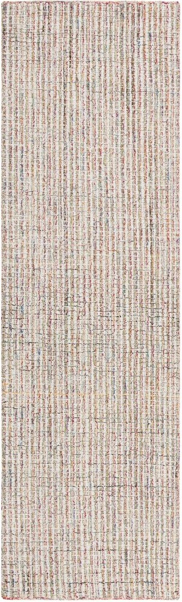 Abstract Hand Tufted Red and Green 2'-3" x 8' Runner Rugs by Safavieh ...