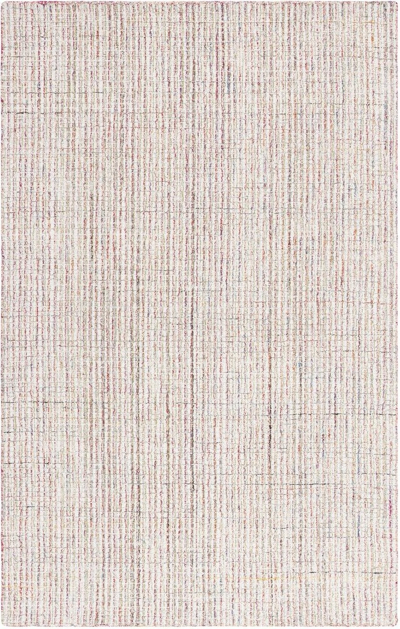 Abstract Hand Tufted Red and Green 4' x 6' Small Rectangle Rugs by ...