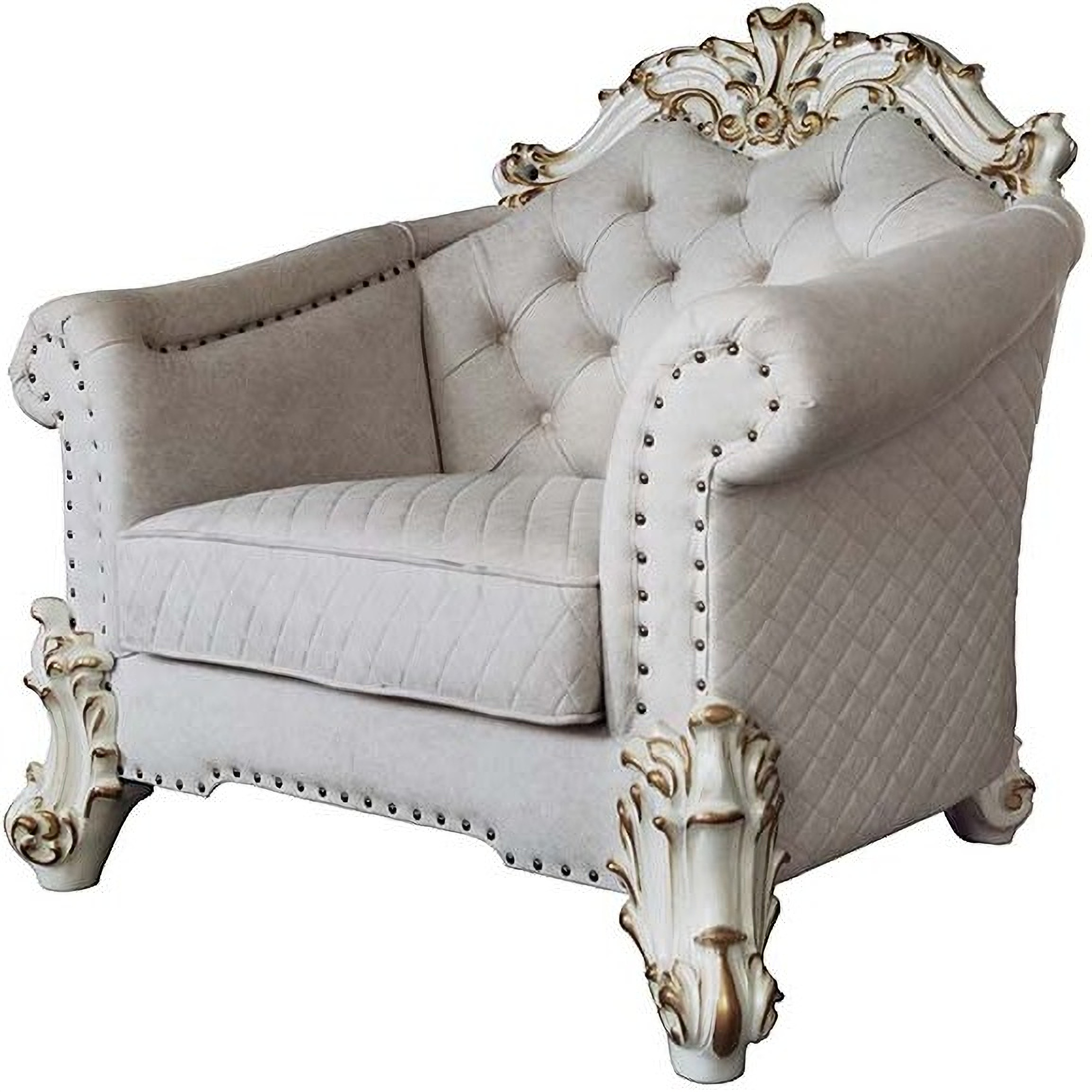 Acme Vendome Ii Chair With 2 Pillows | 1StopBedrooms