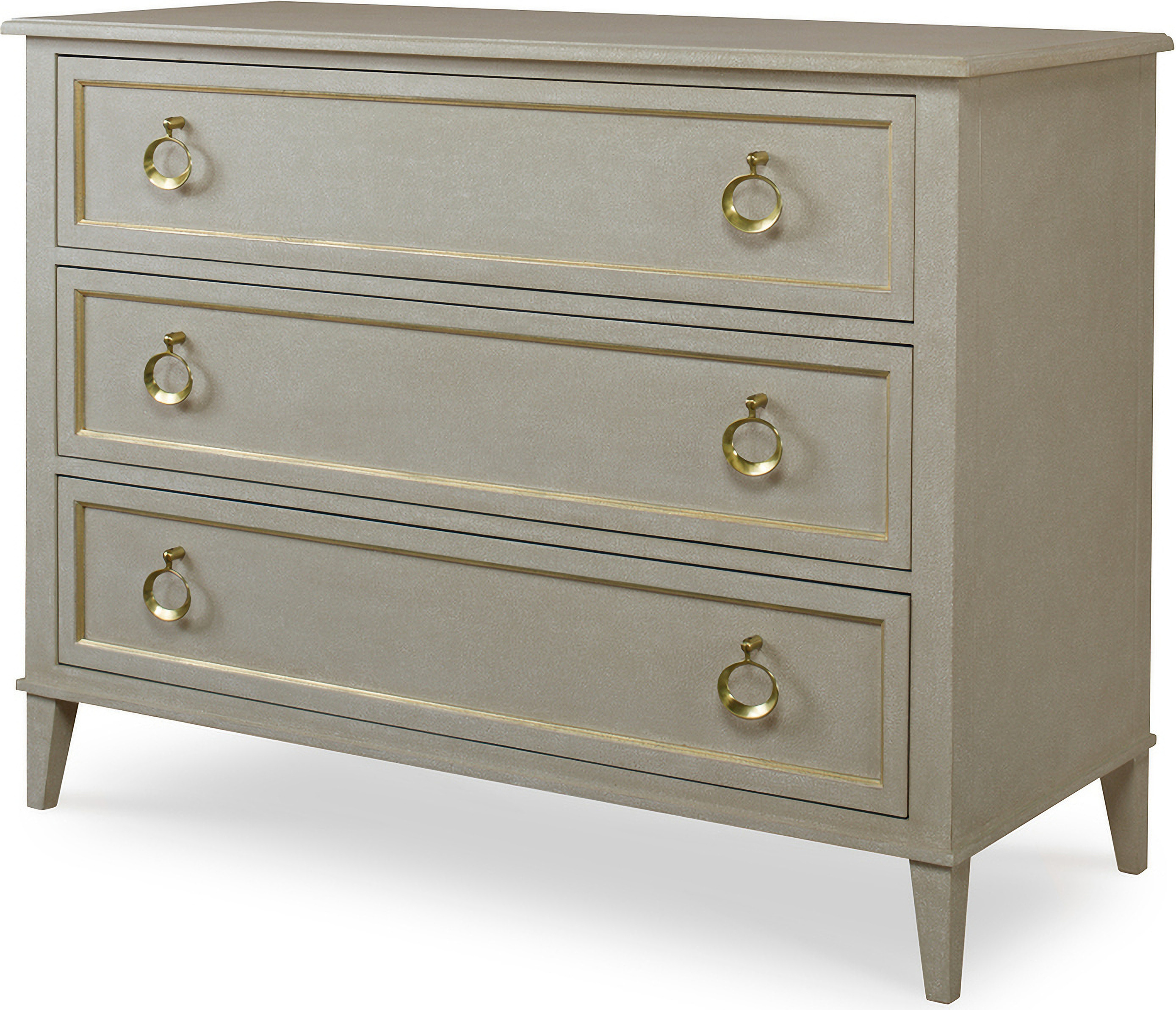 Addie Chest In Cream and Gold by Century Furniture | 1StopBedrooms