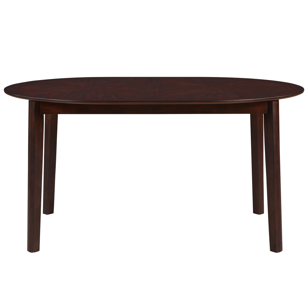 Adrian Oval Table In Brown by Steve Silver | 1StopBedrooms