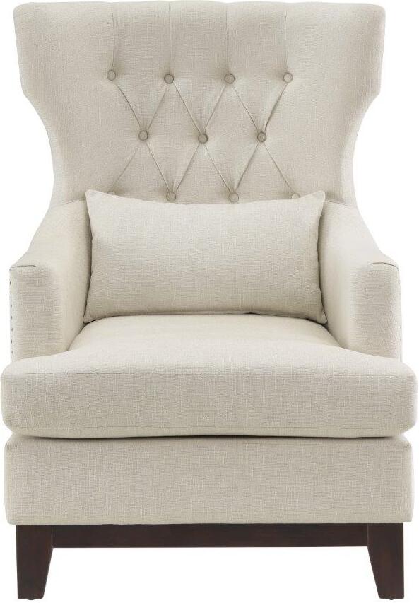 Adriano Beige Accent Chair by Homelegance | 1StopBedrooms