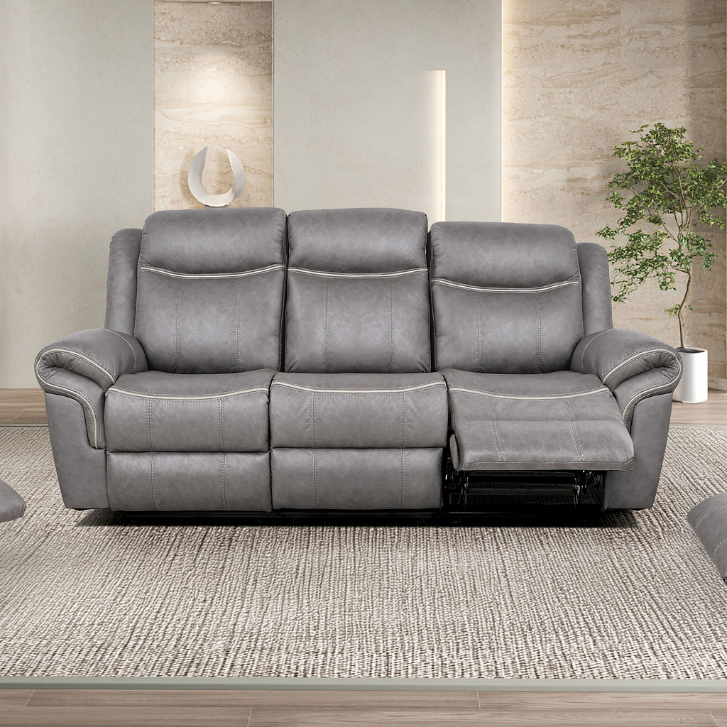 Agata Sofa In Warm Gray by Furniture of America | 1StopBedrooms