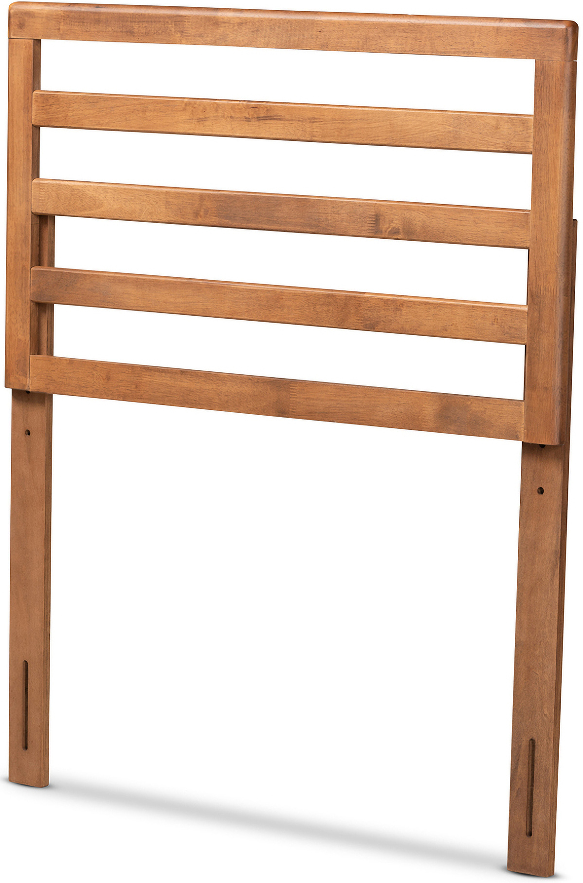 Akemi Wood Twin Headboard In Ash Walnut by Baxton Studio | 1StopBedrooms