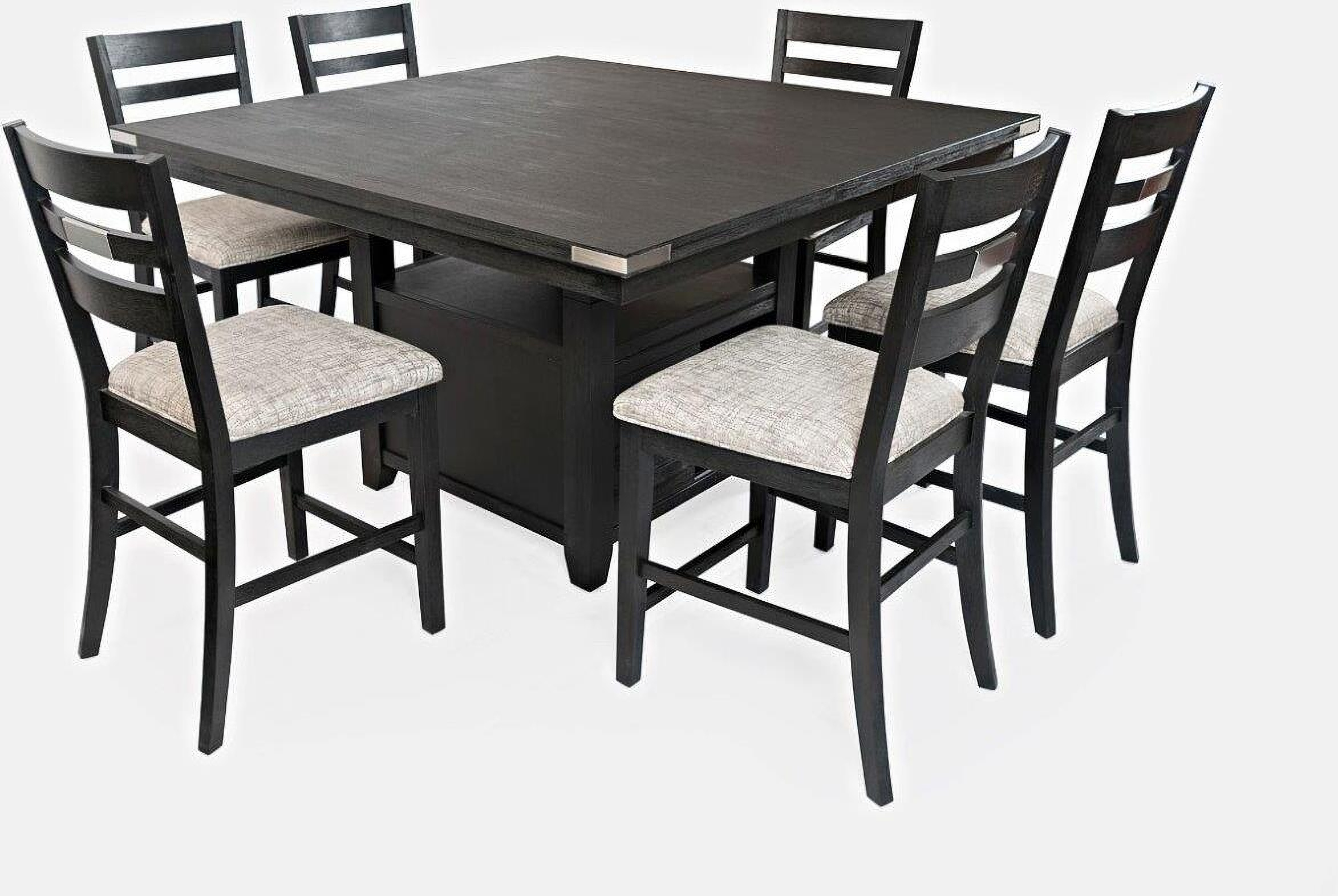 Altamonte Square Counter Height Dining Room Set (Charcoal) by Jofran ...