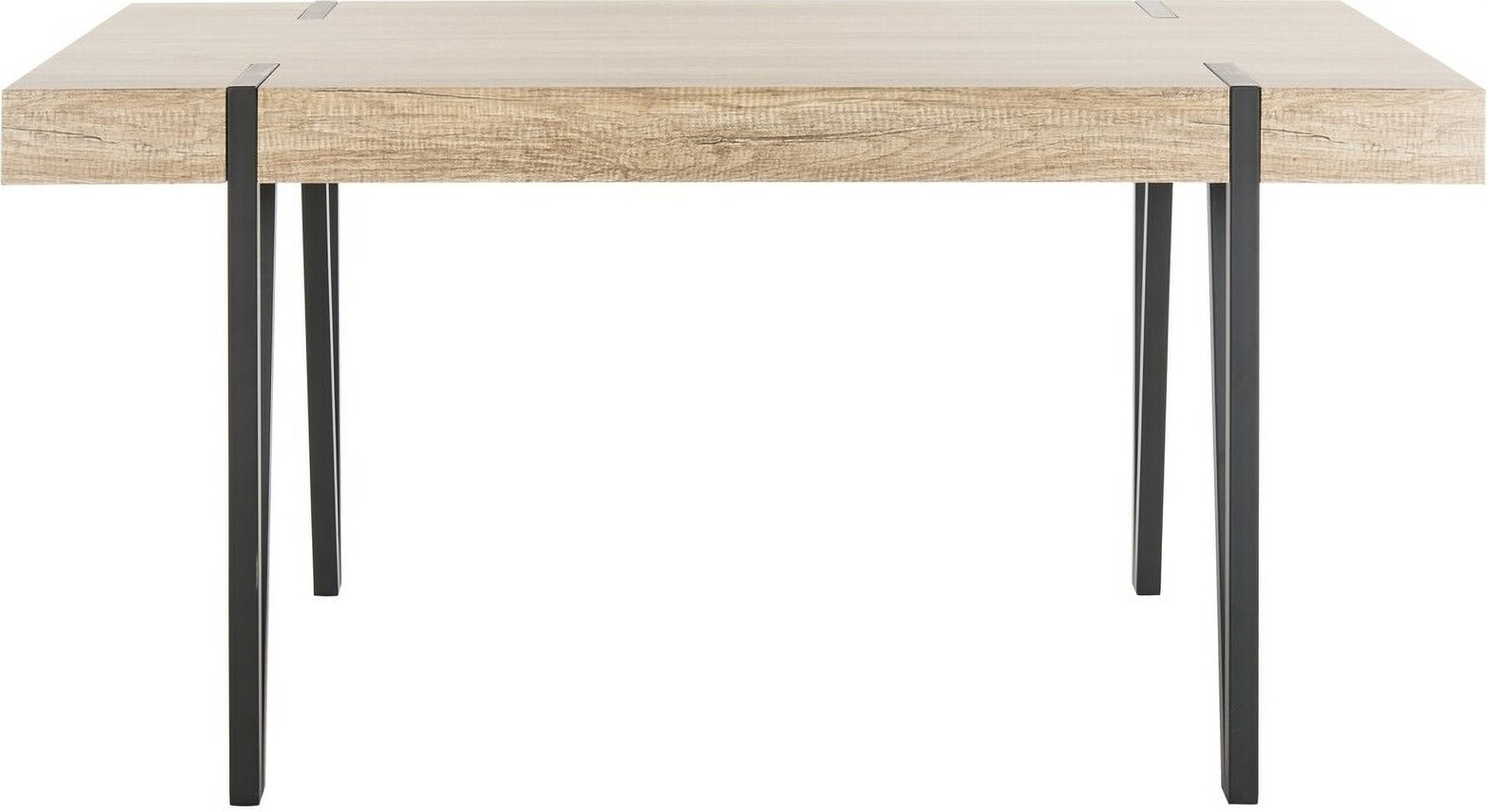 Alyssa Canyon Grey Rustic Midcentury Wood Dining Table by Safavieh ...