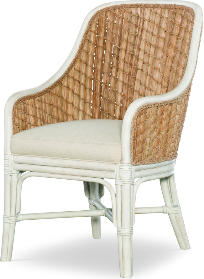 Amelia Arm Chair In Peninsula and Flax by Century Furniture | 1StopBedrooms