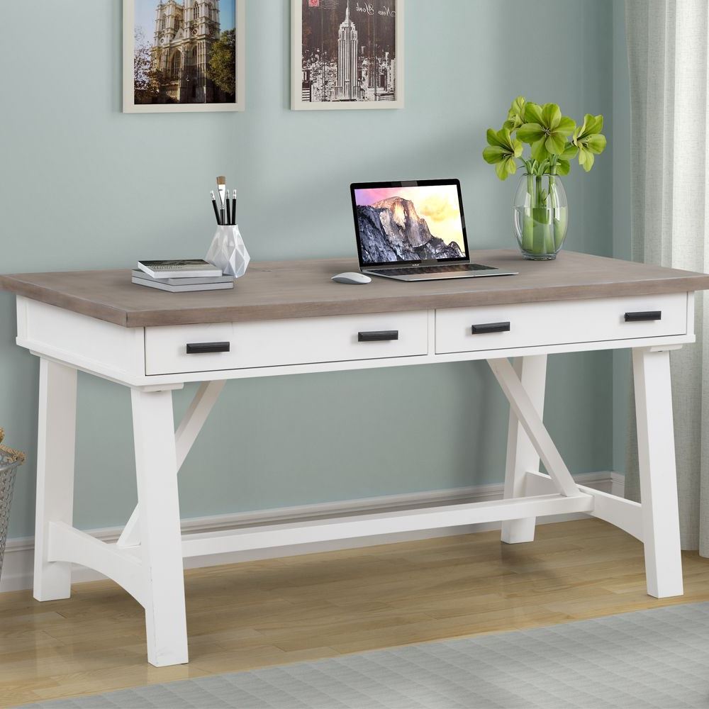 Americana Modern Cotton 60" Writing Home Office Set by Parker House ...