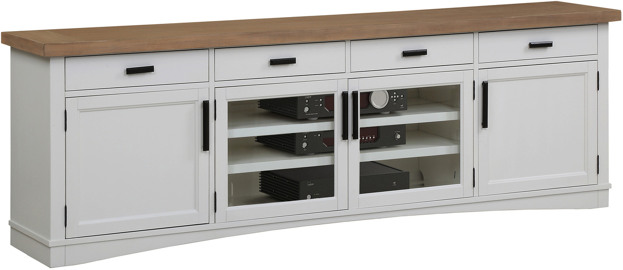 Americana Modern Cotton 92 Inch TV Console by Parker House | 1StopBedrooms
