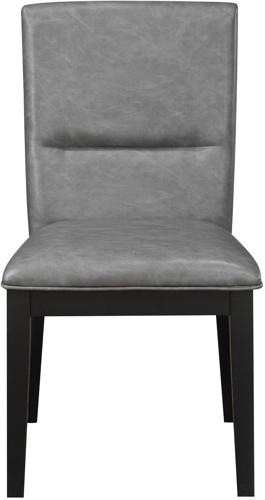 Amy Faux Leather Side Chair Set of 2 In Gray by Steve Silver ...