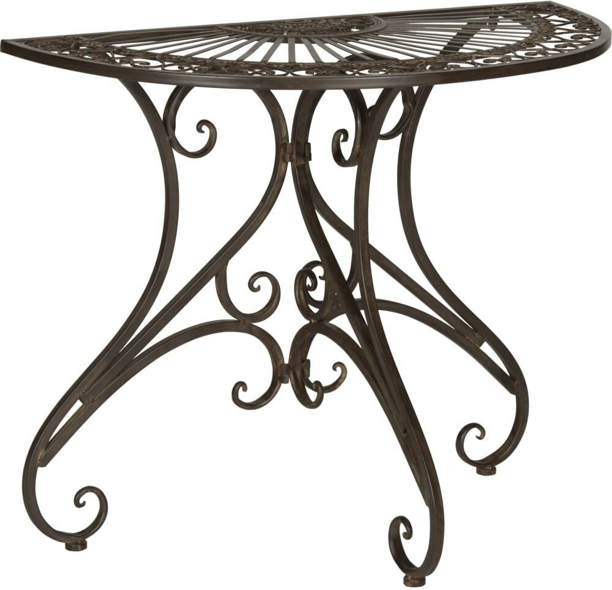 Annalise Rustic Brown Accent Table by Safavieh | 1StopBedrooms