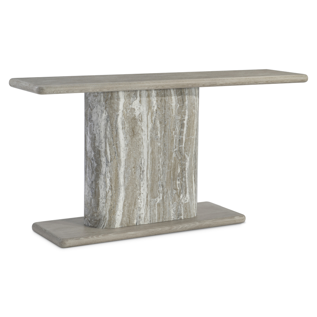 Arcadia Console Table In Clay by Bernhardt | 1StopBedrooms