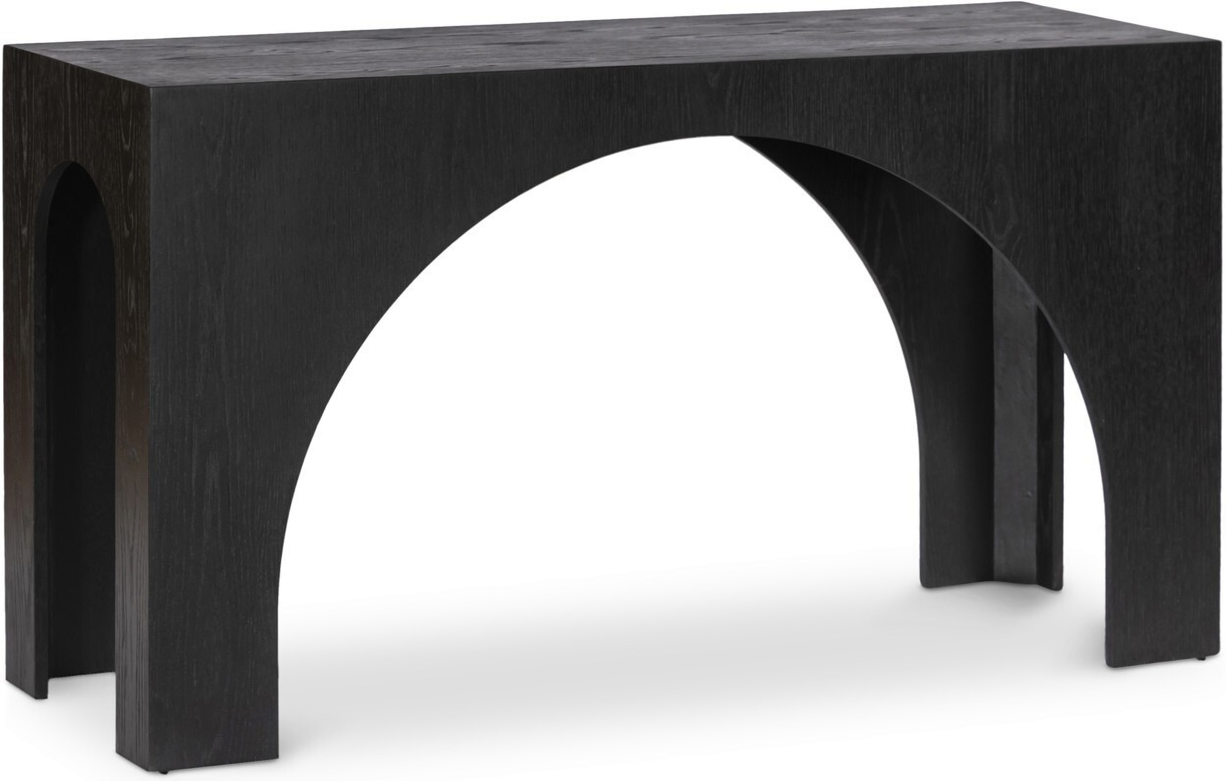 Arch Console Table In Black by Meridian | 1StopBedrooms