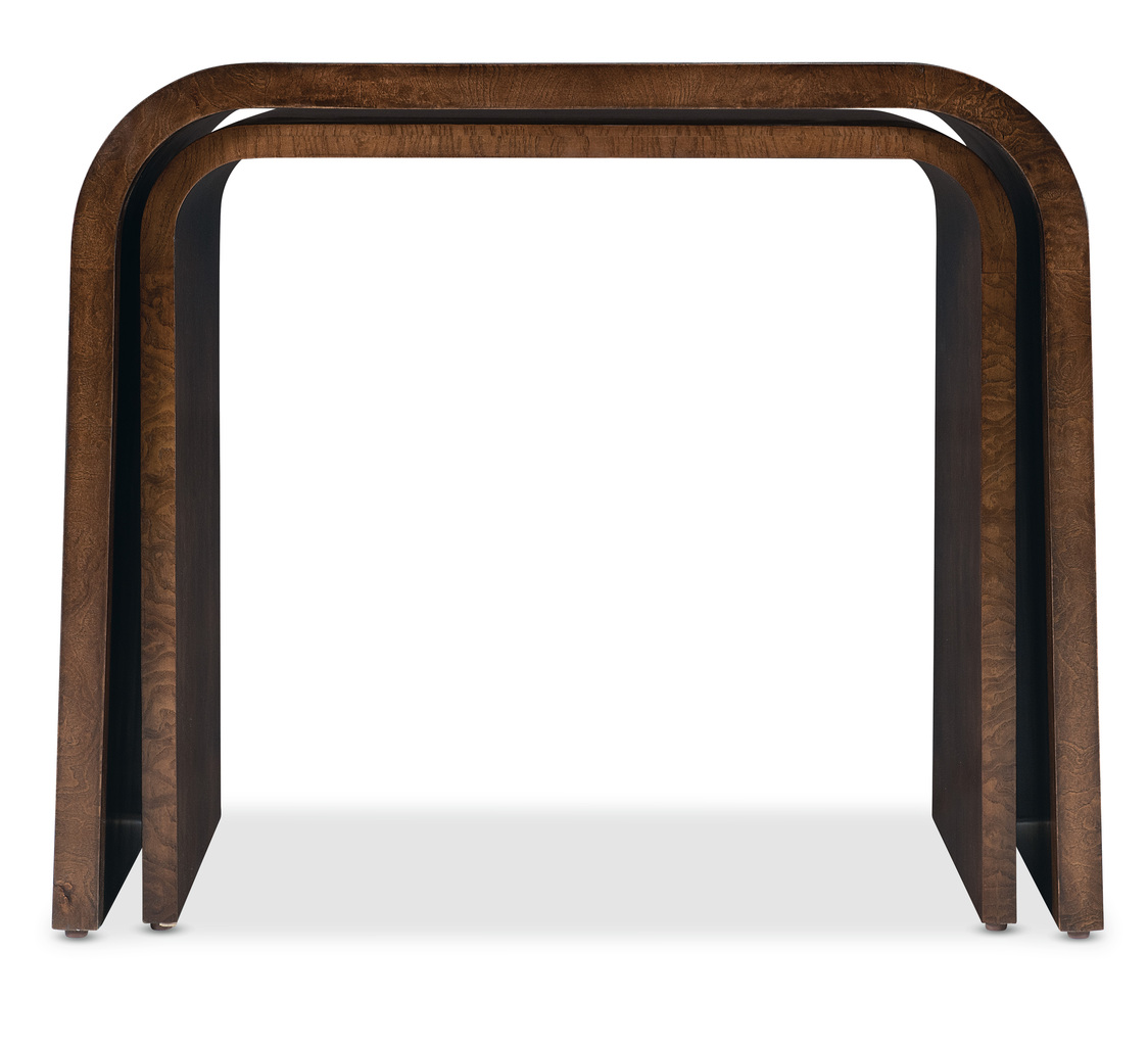 Archives Nesting Tables In Dark Wood by Hooker | 1StopBedrooms