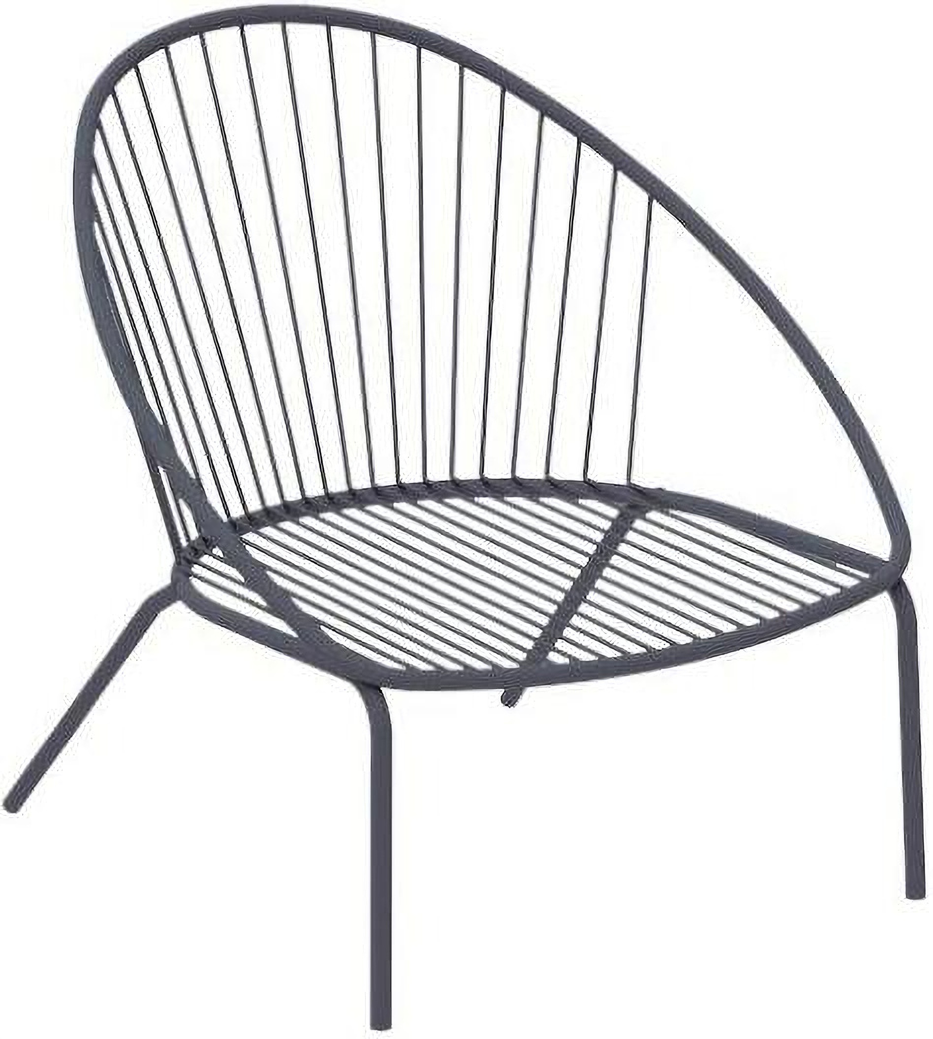 Aria Accent Chair In Grey by Bellini Modern Living | 1StopBedrooms