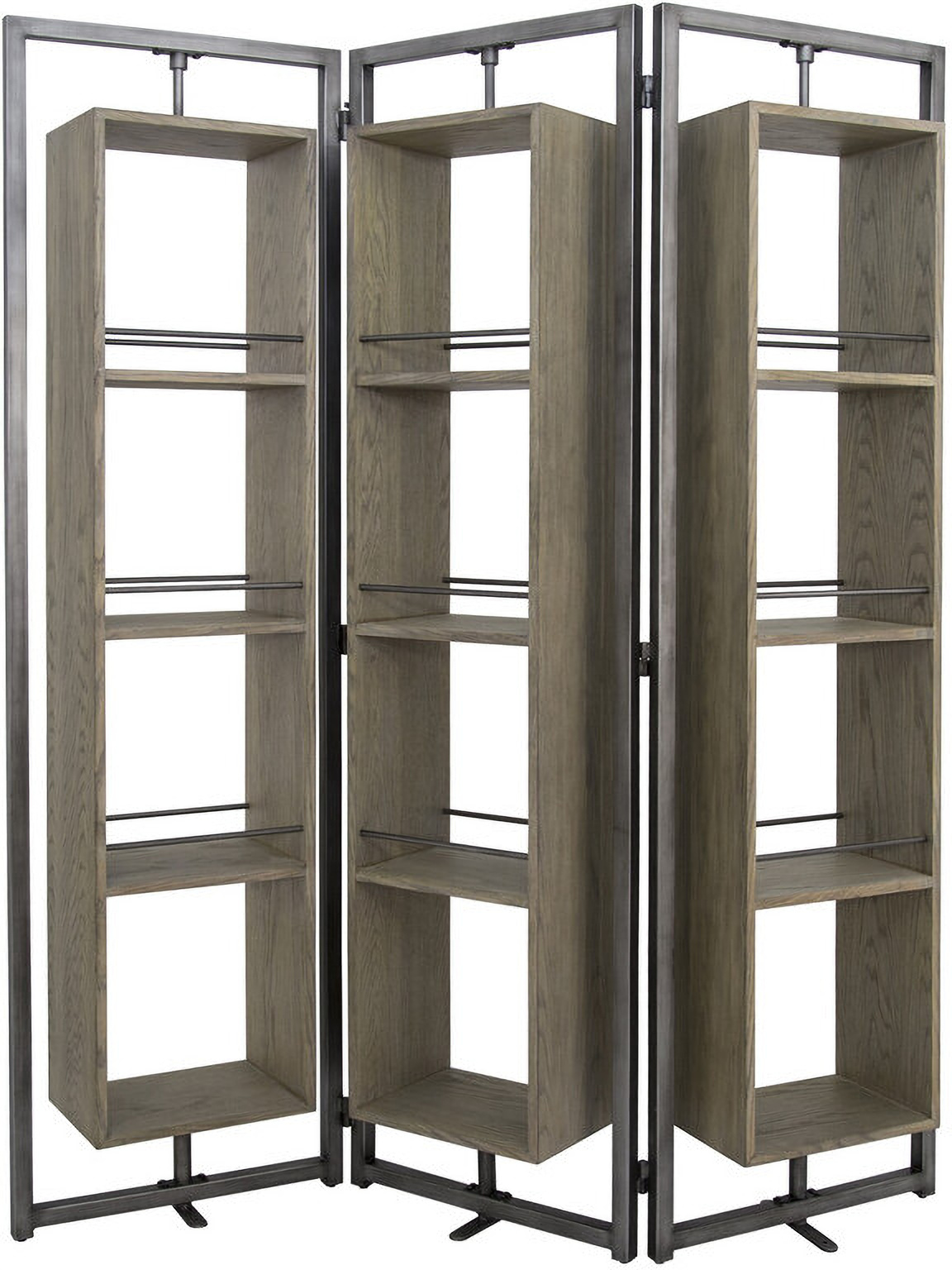 Arlo Large Screen Shelf In Driftwood by Yosemite Home Decor | 1StopBedrooms