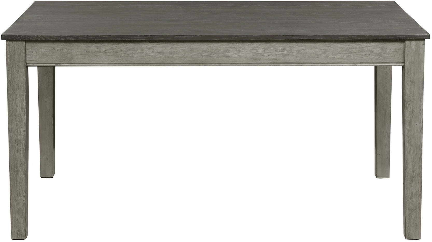 Armhurst Wire Brush Dark Gray And Light Gray Dining Table by ...