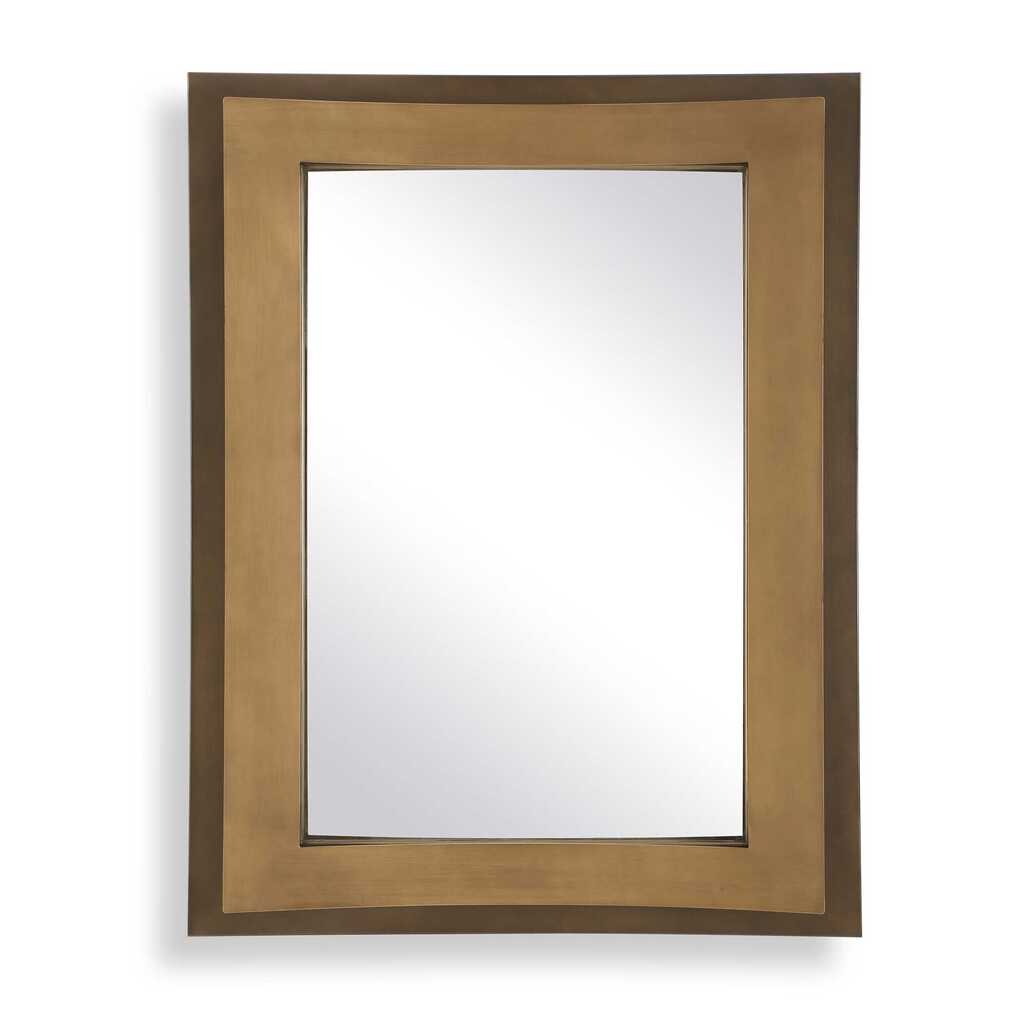 Around The Bend Mirror In Bronze and Gold by Uttermost | 1StopBedrooms