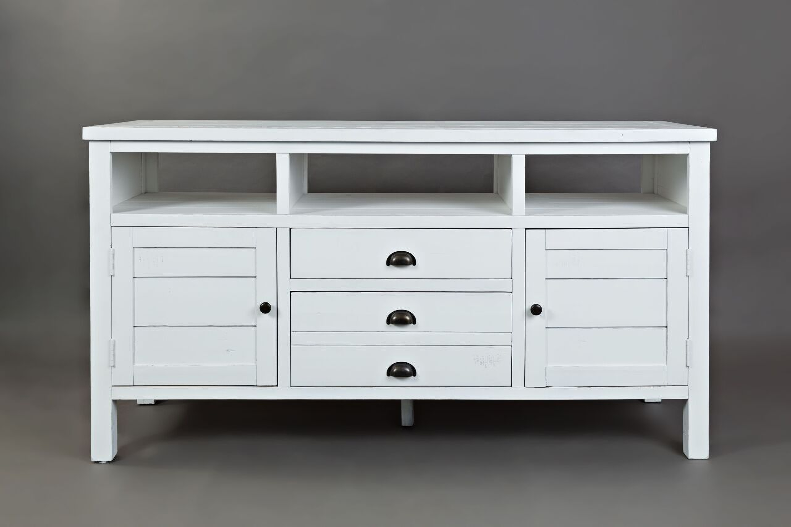 Artisan'S Craft 60 Inch Media Console TV Stand In White by Jofran ...