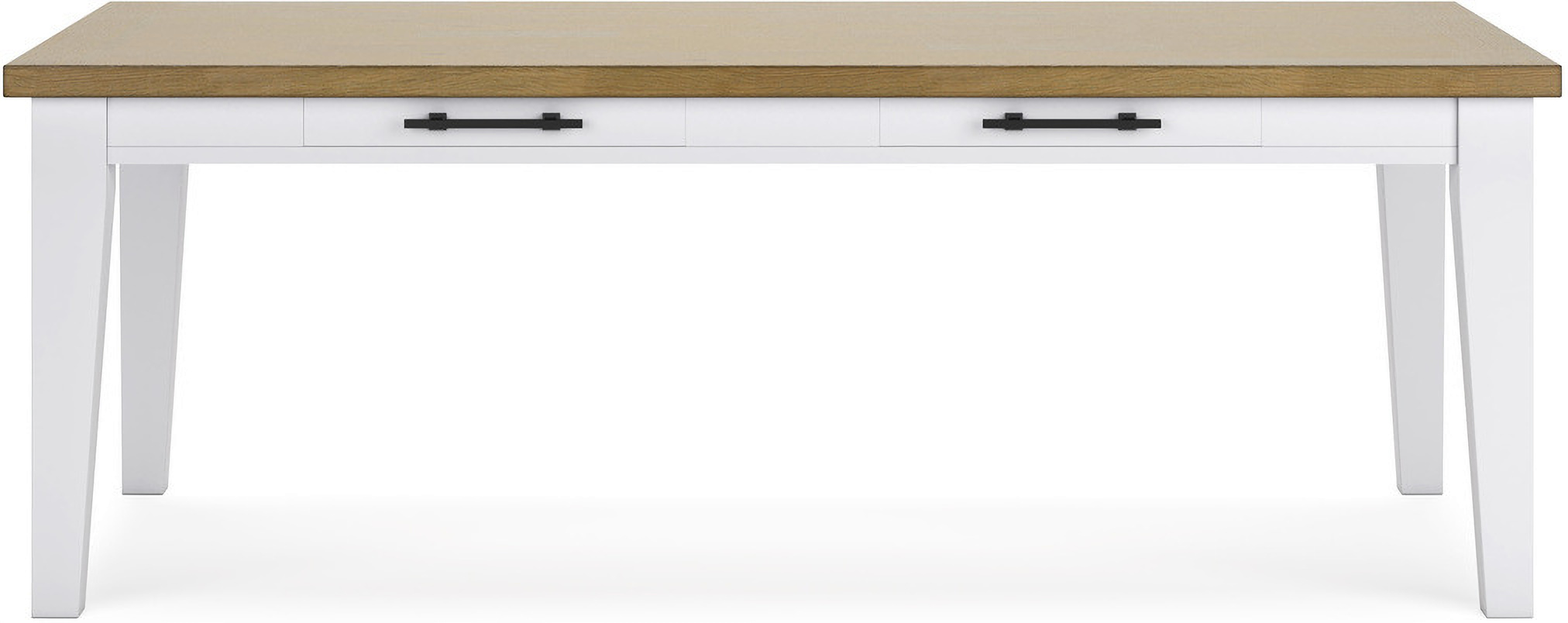 Ashbryn Dining Table In White/Natural by Ashley Furniture | 1StopBedrooms