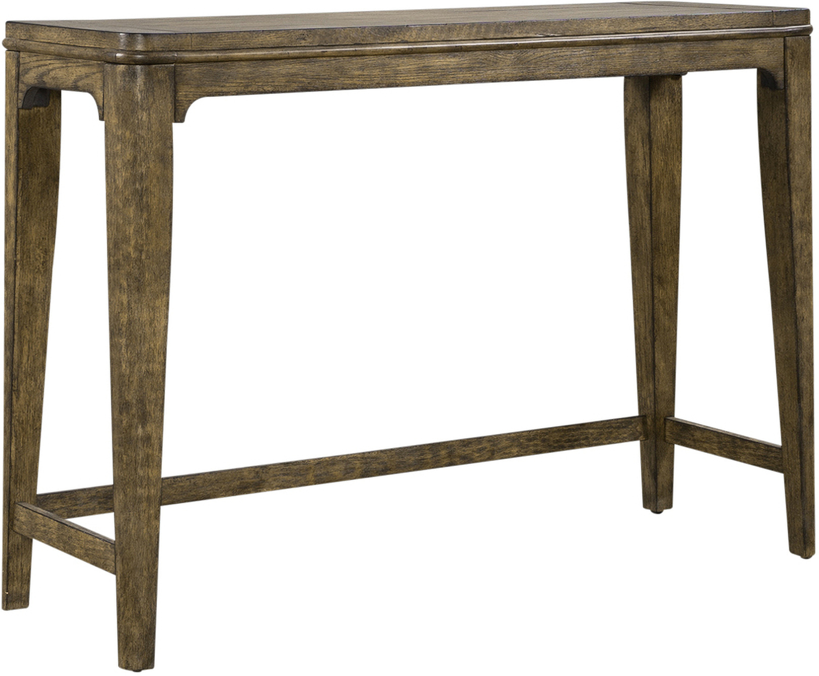 Ashford Console Bar Table In Medium Brown by Liberty | 1StopBedrooms