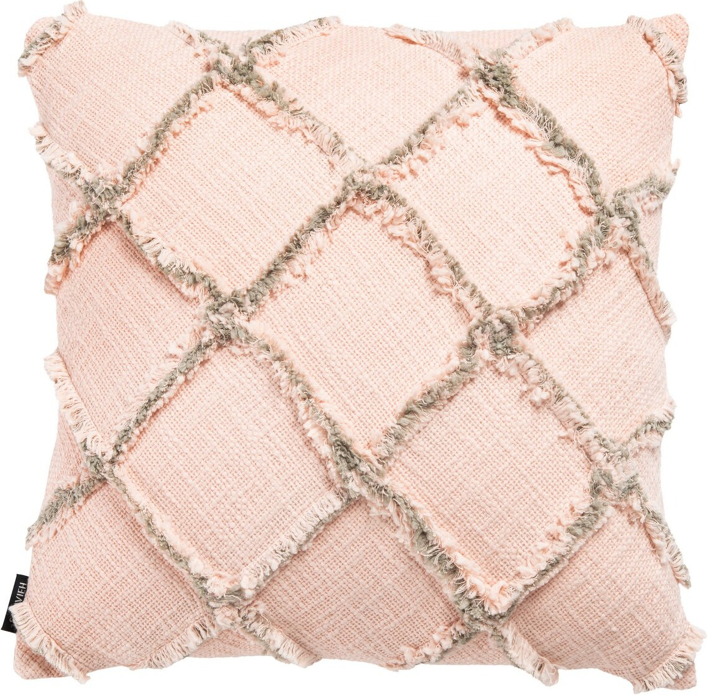 Ashlin Pillow in Beige and Grey by Safavieh | 1StopBedrooms