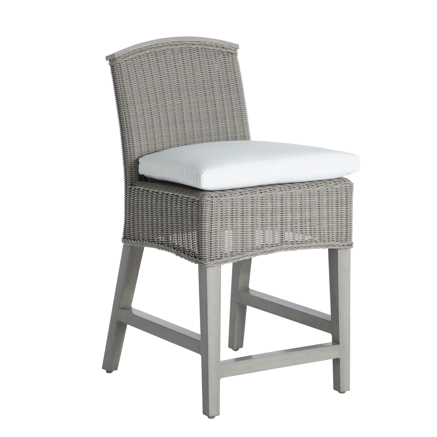 Astoria Counter Stool In Linen Snow by Summer Classics | 1StopBedrooms