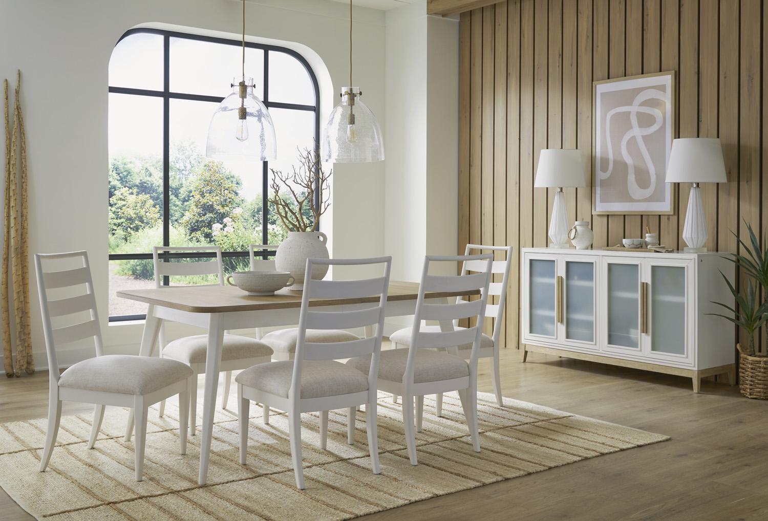 Astoria Extendable Rectangular Dining Room Set In Pearl by Aspenhome ...