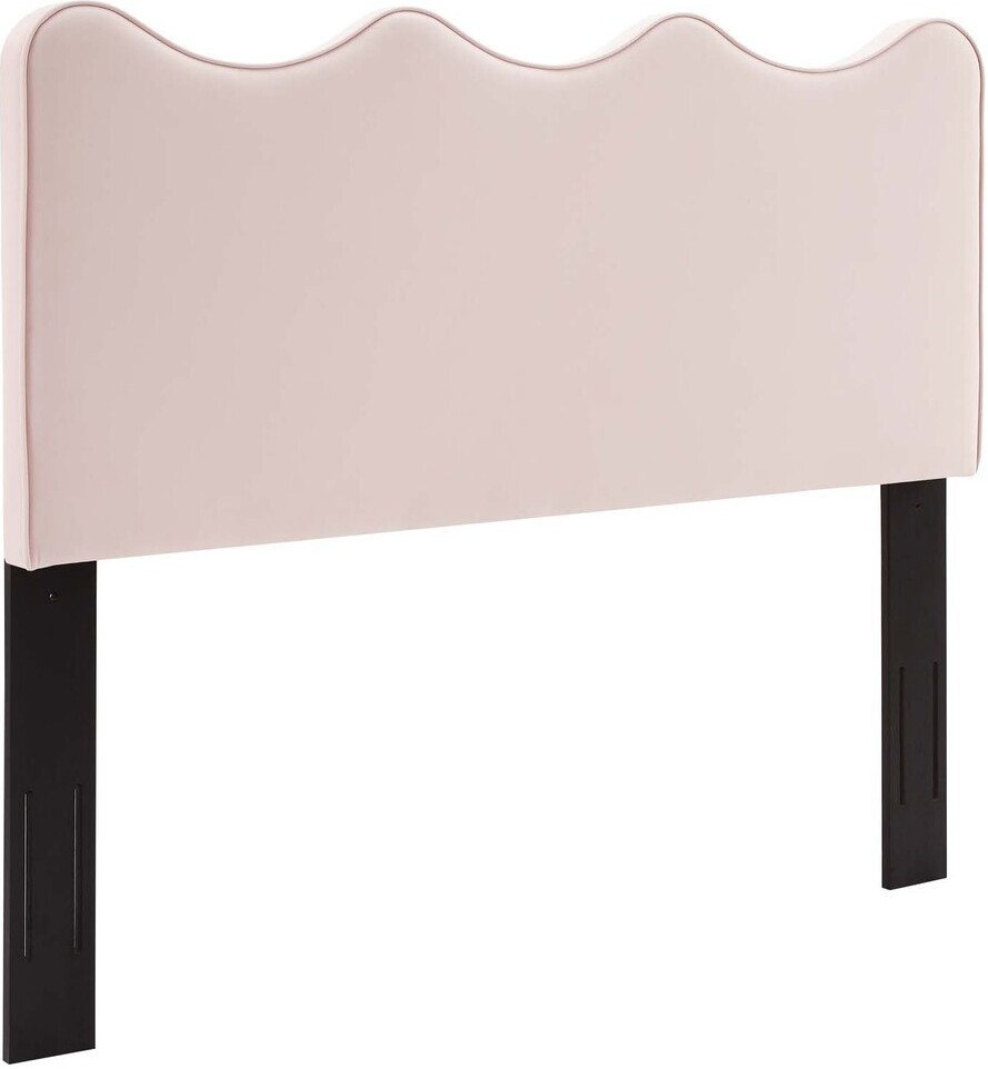 Athena Performance Velvet Twin Headboard In Pink by Modway | 1StopBedrooms
