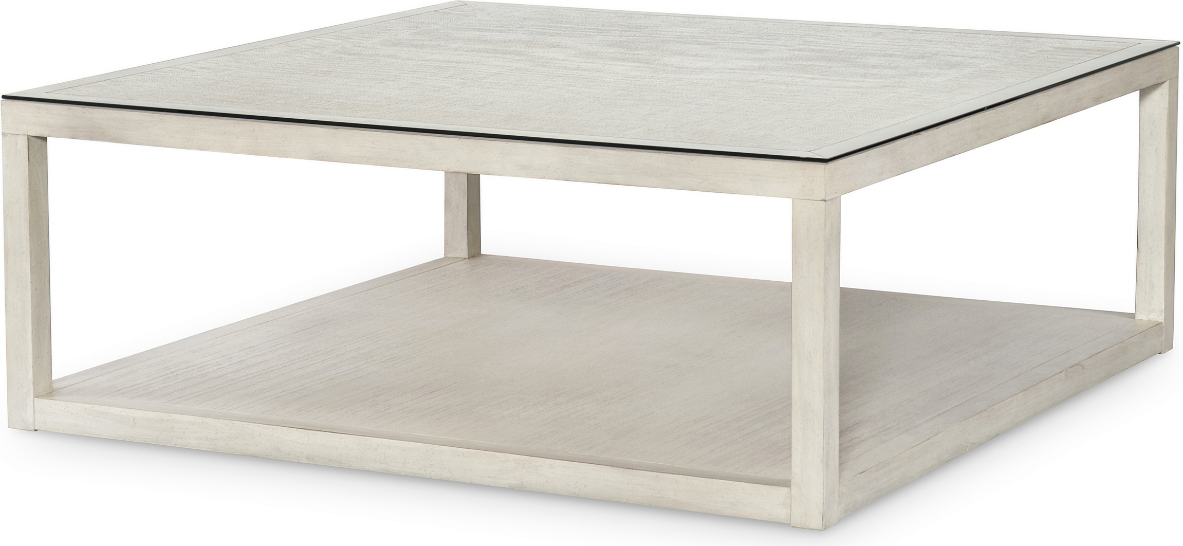 Atlas Cocktail Table In Off White by Century Furniture | 1StopBedrooms